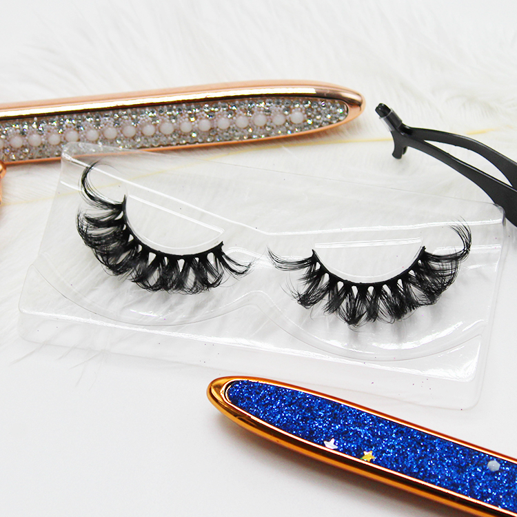 Flutter Label Strip 3D Silk Eyelash Fiber - Buy 3D Flutter Silk Eyelash ...